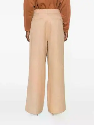 MAISON123 Pleated Wide-leg Trousers