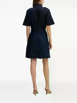 SILVIAN HEACH Double-breasted Belted Mini Dress