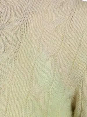 Polo Ralph Lauren Cashmere Cable-knit Cropped Jumper