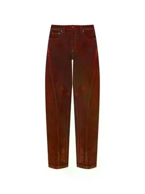 AVAVAV Slit-detail Straight-leg Jeans