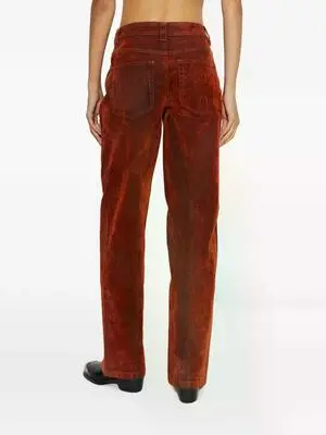 AVAVAV Slit-detail Straight-leg Jeans