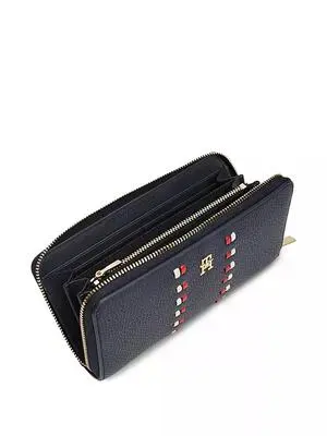 Tommy Hilfiger Logo-monogram Zipped Wallet