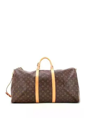 LOUIS VUITTON Keepall Bandouliere Monogram Canvas Travel Bag
