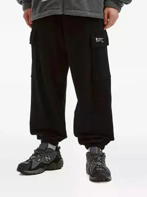 Izzue Elasticated Cargo Pants - Black