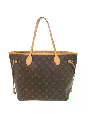 LOUIS VUITTON 2007 Monogram Neverfull Mm Tote Bag - Brown