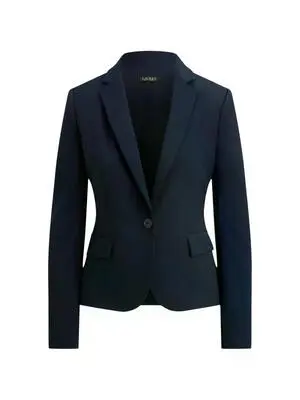 Ralph Lauren Stretch Crepe Blazer - Blue