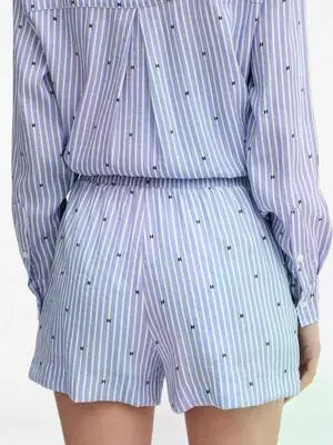 SILVIAN HEACH Kamis Stripe-print Drawstring Shorts