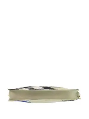 Burberry 2000-2017 Micro Supernova Check Canvas Shield Crossbody Bag