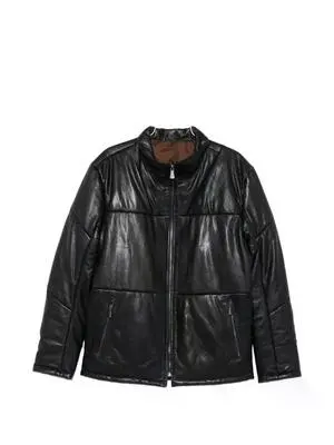 SERGIO MORETTI FIRENZE Quilted Leather Jacket