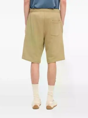 Kenzo Signature-embroidered Cotton Track Shorts