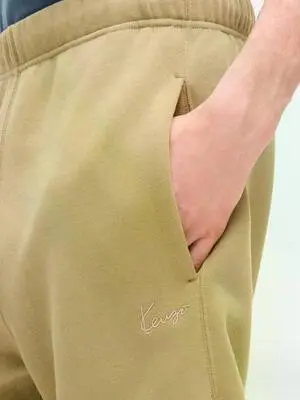 Kenzo Signature-embroidered Cotton Track Shorts