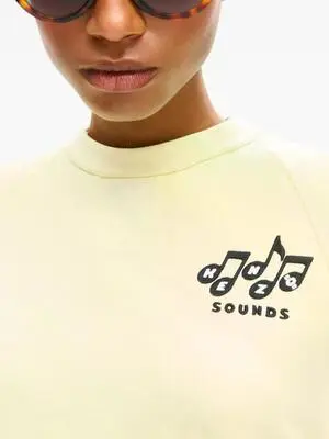 Kenzo Sounds Embroidered Raglan-sleeve Sweatshirt