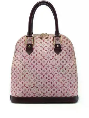LOUIS VUITTON 2001 Monogram Mini Lin Alma Haut Handbag