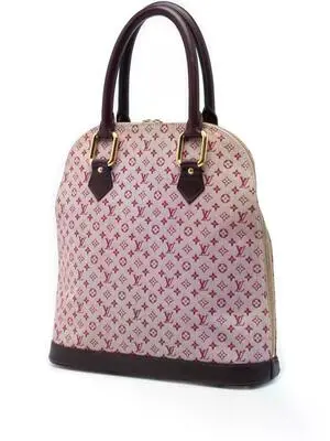 LOUIS VUITTON 2001 Monogram Mini Lin Alma Haut Handbag