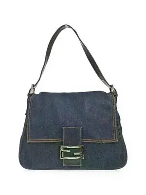 Fendi 1990-2000s Mamma Baguette Tote Bag