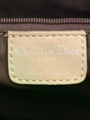 Dior 2000-2026 Diorissimo Trotter Canvas Bow Tote Bag