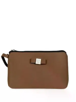 Save My Bag Milly Bow-detail Clutch Bag
