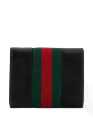 Gucci Horsebit Web Small Tri-fold Wallet