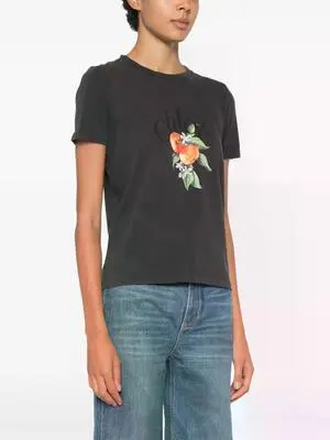 Chloé Fruit-print Logo-print T-shirt