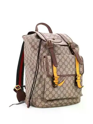 Gucci Courrier Soft Gg Coated Canvas Large Backpack