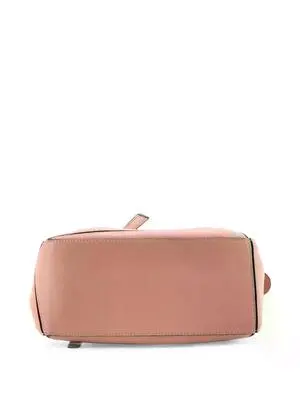 Loewe Puzzle Bag Leather And Suede Small Satchel