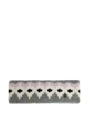Bogner Loca-3 Intarsia-knit Headband - Grey