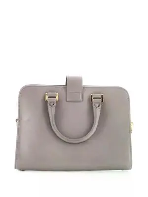 Saint Laurent Monogram Cabas Leather Baby Satchel