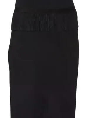 Rick Owens A-line Bias Skirt