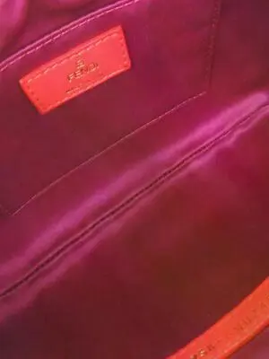 Fendi Zucchino Embossed Nappa Tassel Handbag