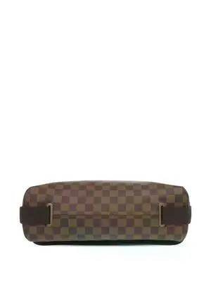 LOUIS VUITTON Damier Ebene Brooklyn Gm Crossbody Bag