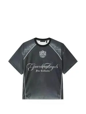 FIVE CM Graphic-print Mesh T-shirt