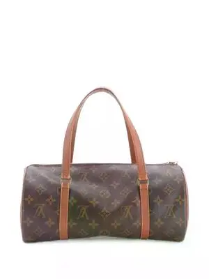 LOUIS VUITTON Papillon Handbag Monogram Canvas 30 Shoulder Bag