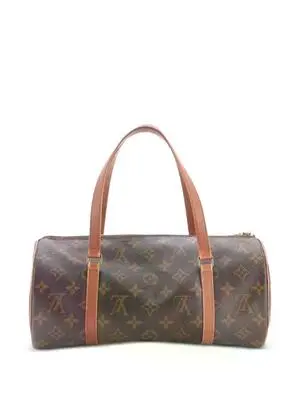 LOUIS VUITTON Papillon Handbag Monogram Canvas 30 Shoulder Bag
