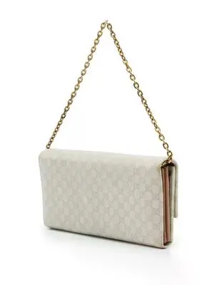 Gucci 2000-2015 Microguccissima Dice Wallet On Chain Shoulder Bag