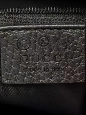 Gucci 2000-2015 Large Gg Canvas Charm Dome Satchel