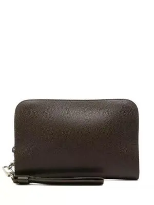 LOUIS VUITTON 2004 Taiga Pochette Baikal Clutch Bag