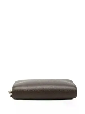 LOUIS VUITTON 2004 Taiga Pochette Baikal Clutch Bag