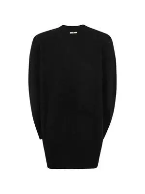 Elisabetta Franchi Cut-out Wool Dress
