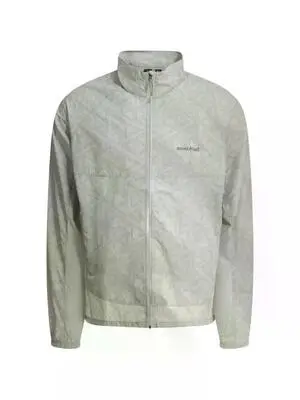 MONTBELL Geometric-print Zip-up Jacket