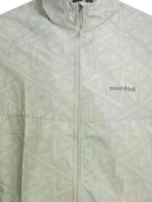 MONTBELL Geometric-print Zip-up Jacket