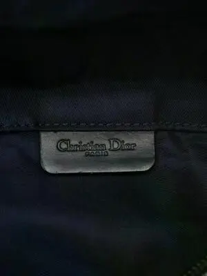 Dior Diorissimo Canvas Saddle Pouch
