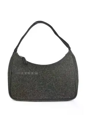 Prada 1990-2000s Logo-patch Tote Bag