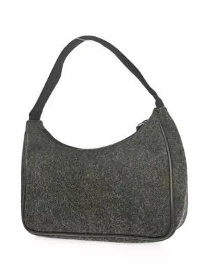 Prada 1990-2000s Logo-patch Tote Bag