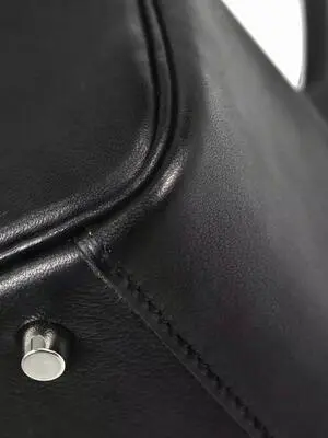 Hermès 2025 Mini Veau Swift Lindy Shoulder Bag - Black