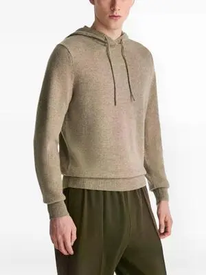 Peuterey Logo-patch Knitted Hoodie