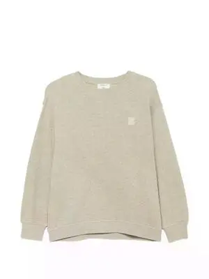 Maison123 Logo-embroidered Sweater - Neutrals