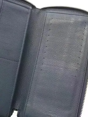 LOUIS VUITTON Vertical Leather Wallet