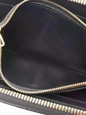 LOUIS VUITTON 2019 Monogram Empreinte Clemence Wallet - Black