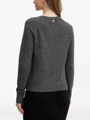 SILVIAN HEACH Button-detail Raglan-sleeve Sweater
