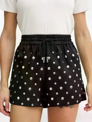 SILVIAN HEACH Varvara Stud-embellished Drawstring Shorts